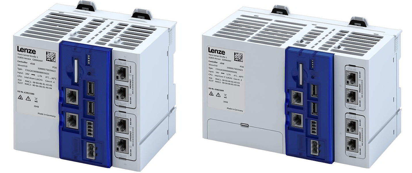 Контролери Lenze с500 та с750 для Industry 4.0 - СВ Альтера Львів